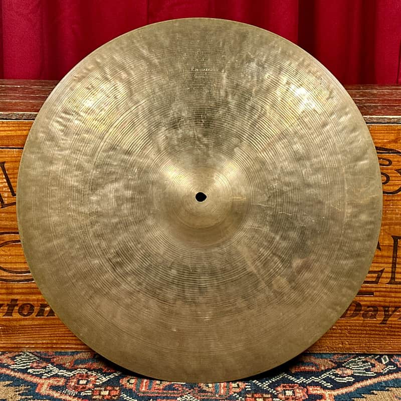 18" K. Zildjian Istanbul 1960s New Stamp Crash Ride Cymbal | Reverb