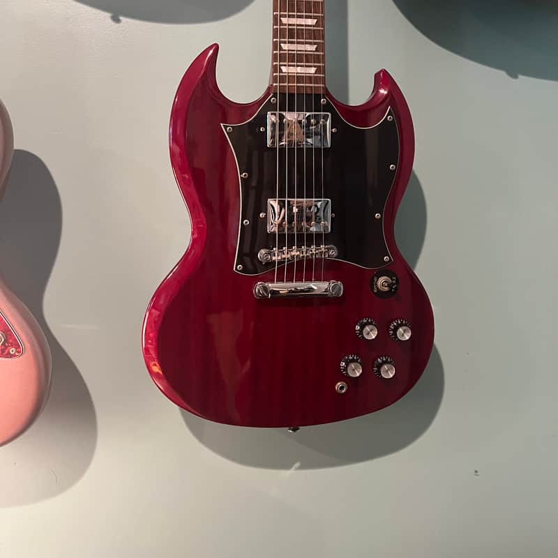 2008 Epiphone SG G-400 1996 Cherry | Reverb