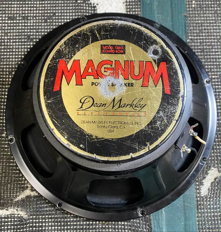 Vintage Dean Markley Magnum 1280 - 8 ohm - 80 Watts - 12" | Reverb