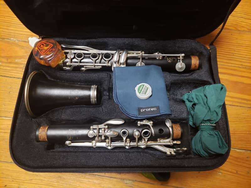 Buffet Crampon R13 Bb Clarinet--New Valentino Pads, ProTec | Reverb