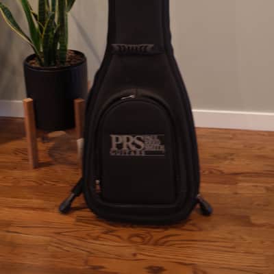 PRS Silver Sky Electric Guitar - Faded Black Tee with Maple | Reverb