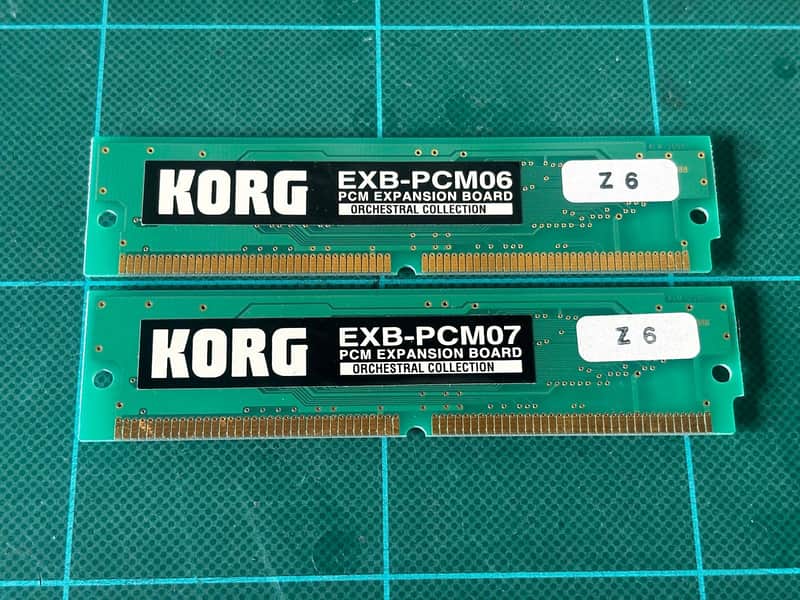Korg EXB-PCM06/07 Orchestral Collection PCM Expansion Board | Reverb