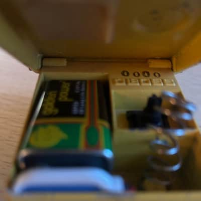 Boss OD-1 Over Drive (Black Label) 1977 - 1985 - Yellow | Reverb