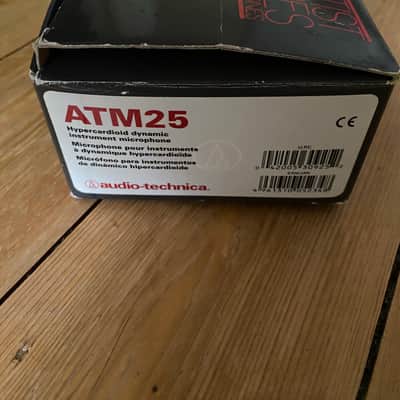 Original Audio-Technica ATM25 microphone, like new, no longer | Reverb