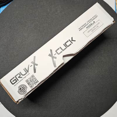Gruv-X X-Click Percussion wood Block. Natural Satin. Side | Reverb