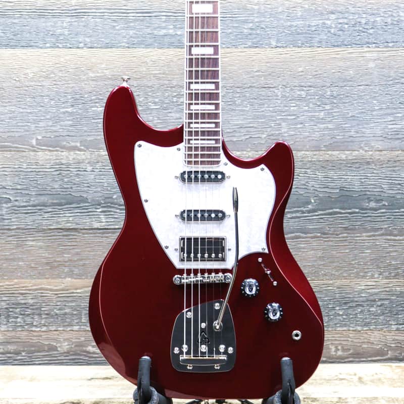 Guild Surfliner Deluxe Scarlett Red Metallic HSS Solid Body | Reverb