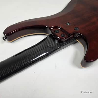 KLOS Apollo V Custom 5-String Bass Blue Flame w/ Blackouts | Reverb