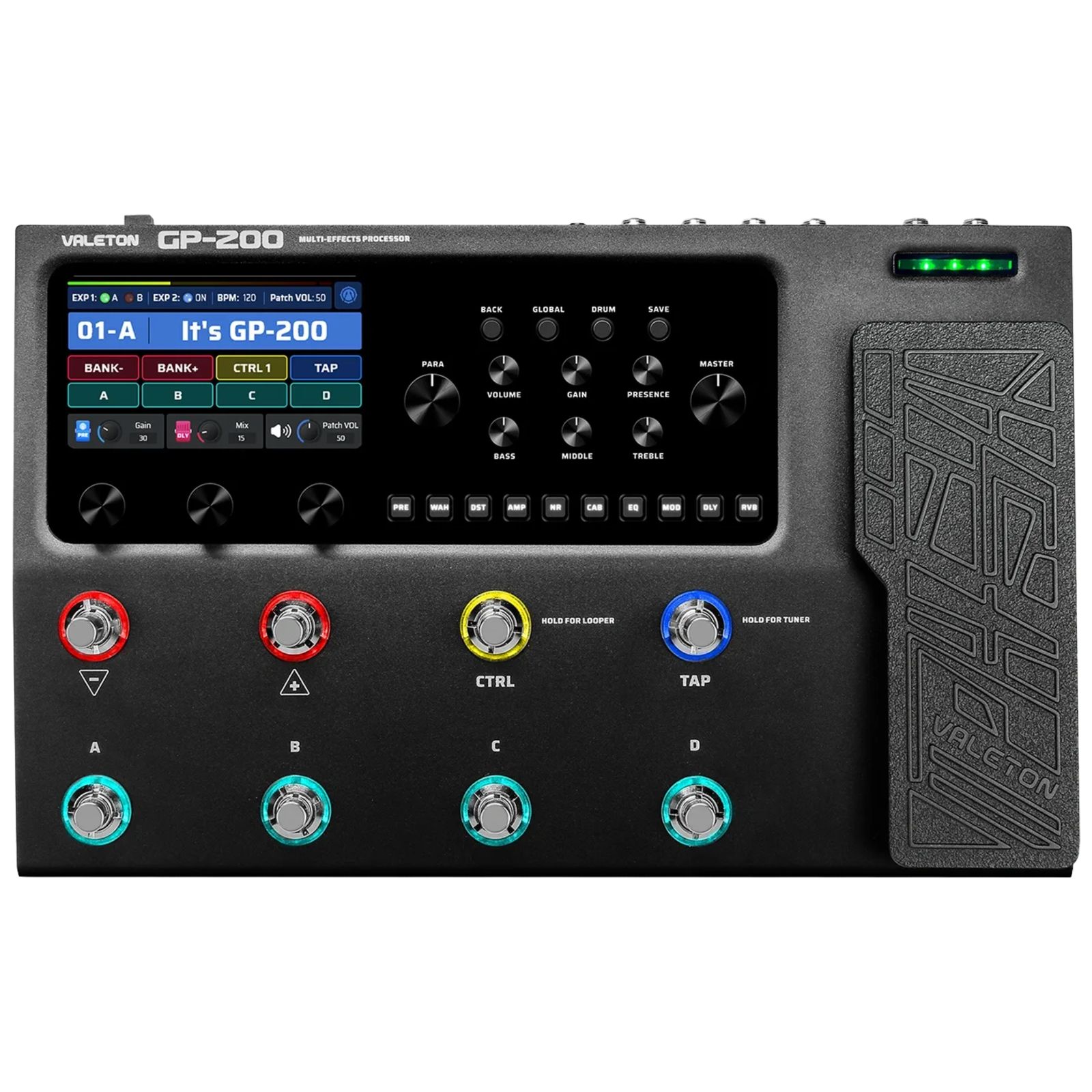 Valeton GP-200 Multi-Effects Processor | Reverb