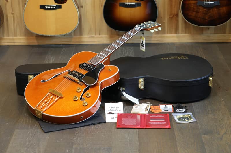 Mint! 2021 Gibson Crimson Custom Shop '55 ES-350T Hollow-Body | Reverb