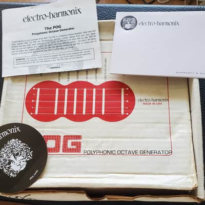Electro-Harmonix POG Polyphonic Octave Generator w/ Box & PSU | Reverb