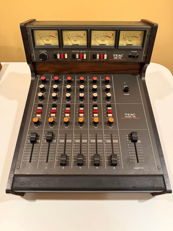 Teac 2A Mixer with MB 20 meters | Reverb