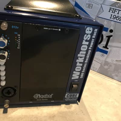 API 512V mic preamp in Radial Workhorse cube | Reverb France