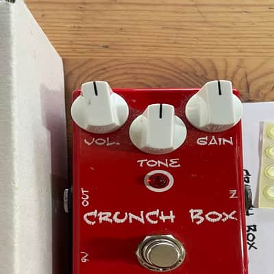 MI Audio Crunch Box 2010s - Red | Reverb