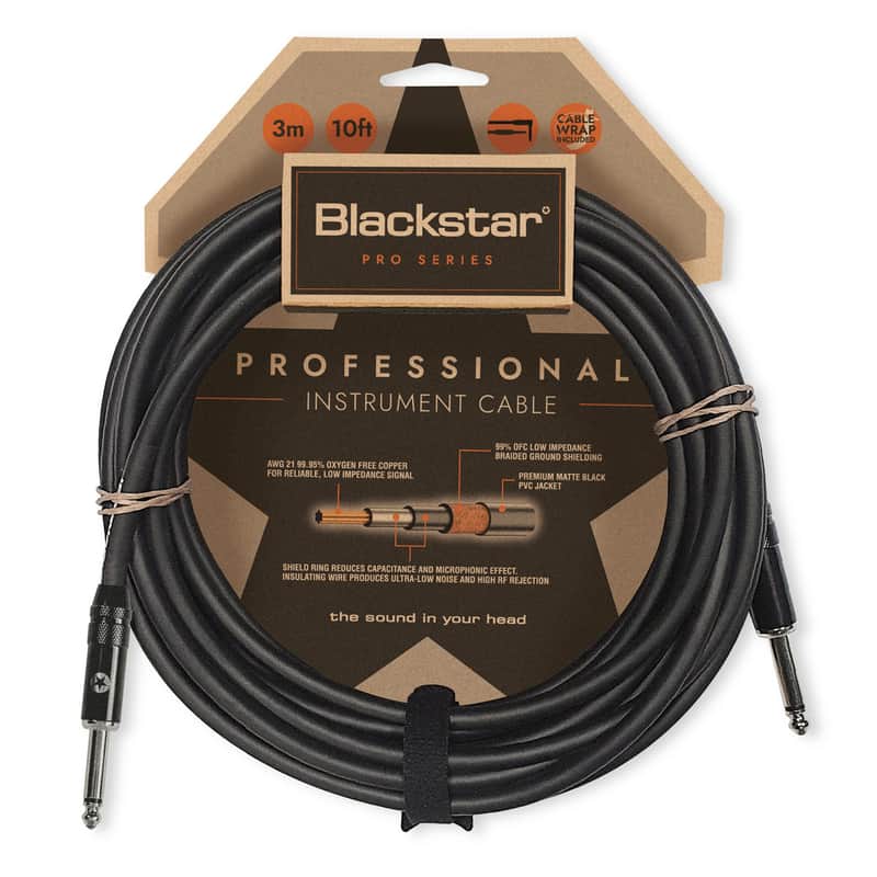 BLACKSTAR PROFESSIONAL CABLE 3M STR/STR | Reverb UK