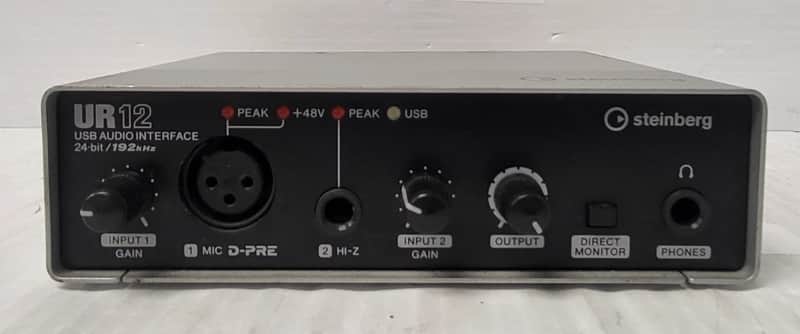 Steinberg UR12 USB 2.0 Audio Interface 2010s - | Reverb Canada