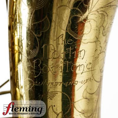 Martin "The Martin" Baritone Saxophone Low Bb - As-Is | Reverb
