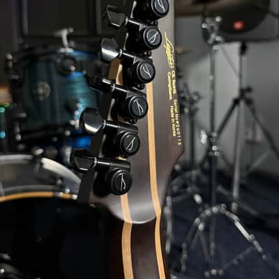 Legator Ninja X7F Caribbean Blue Fanned Fret Multi Scale 7 | Reverb