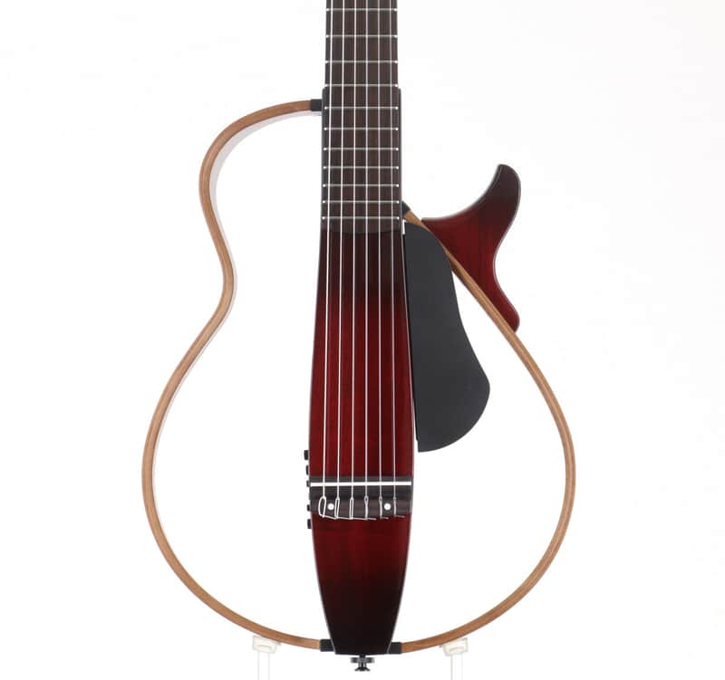 YAMAHA SLG200N CRB Crimson Red Burst Silent Guitar SLG-200N | Reverb