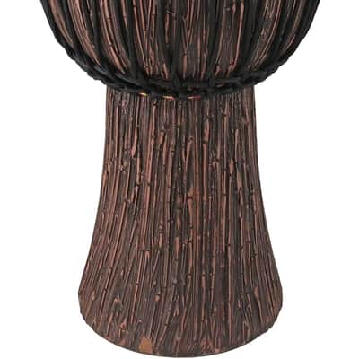 Tycoon Supremo African Djembe Drum w/ 12" Head - Lava Wood | Reverb
