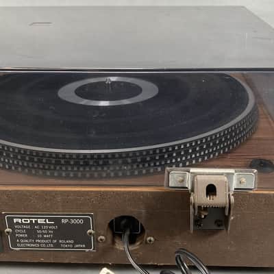 Rotel RP-3000 Direct Drive Turntable Vinyl Record Player | Reverb