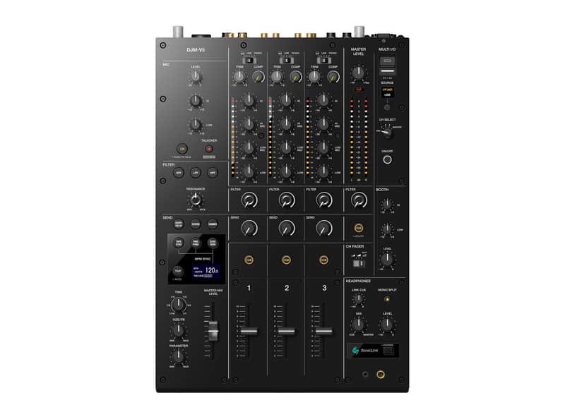 AlphaTheta DJM-V5 3-Channel DJ Mixer [DEMO] | Reverb