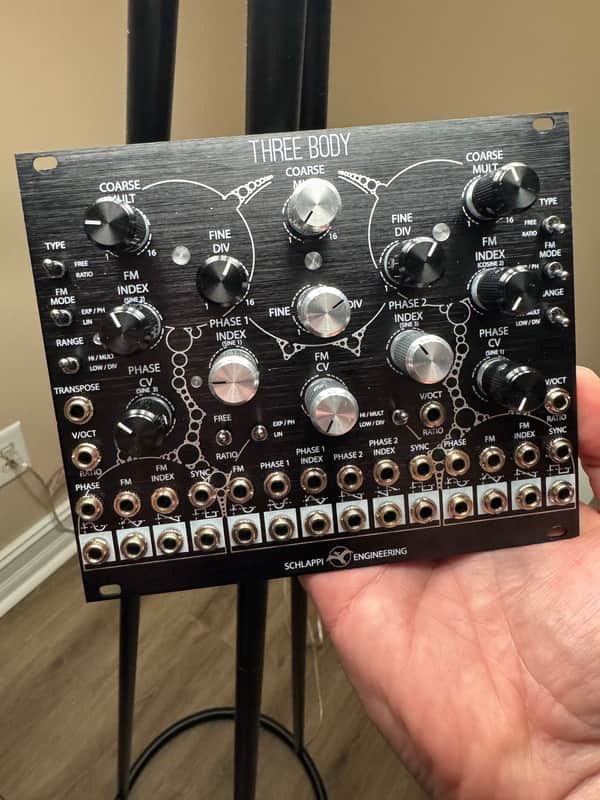 Schlappi Engineering Three Body Eurorack Triple Oscillator | Reverb