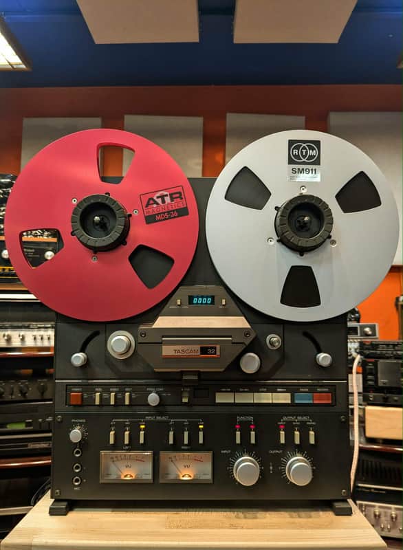 Tascam 32 Reel to Reel Tape Deck Recorder Serviced | Reverb