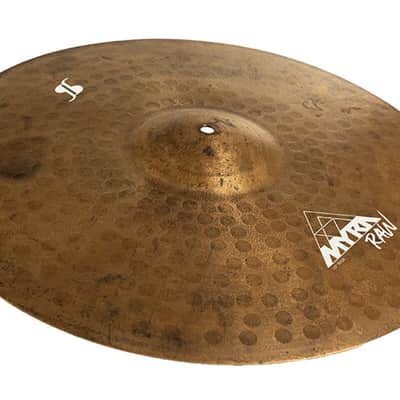Stagg Myra Raw 21 Inch Ride Cymbal l B20 Bronze Alloy l 80% | Reverb
