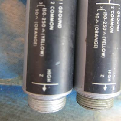 Pair Shure A95A Line Matching Transformers, Vintage USA 1960s | Reverb