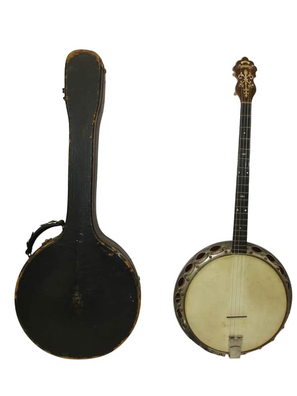 Vintage 30's Gretsch Model A Tenor Banjo w/ Case | Reverb