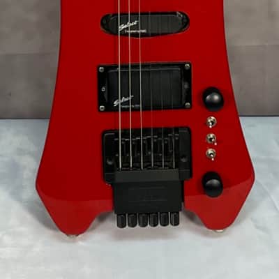 Blake Steinberger HSS Headless Guitar - LipStick RED | Reverb