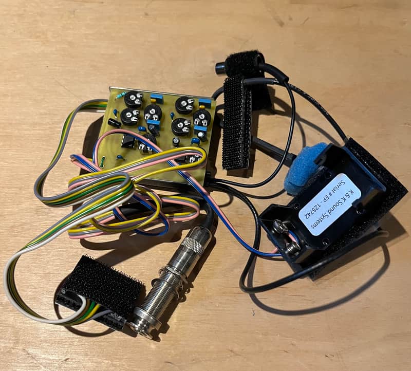 K&K Sound onboard trinity mini Pickup/mic combo system | Reverb