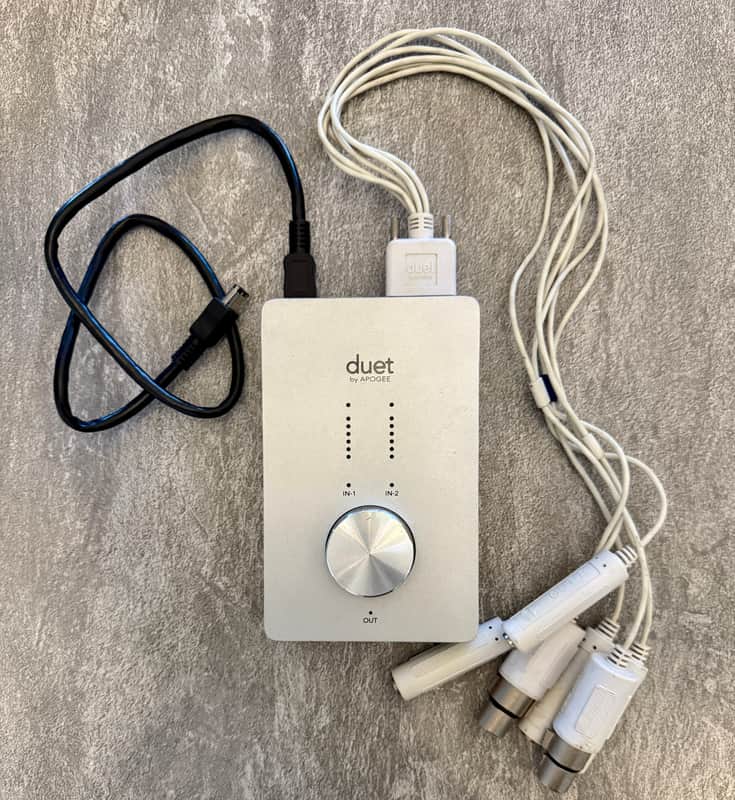 Apogee Duet Firewire Audio Interface 2000s - Silver | Reverb