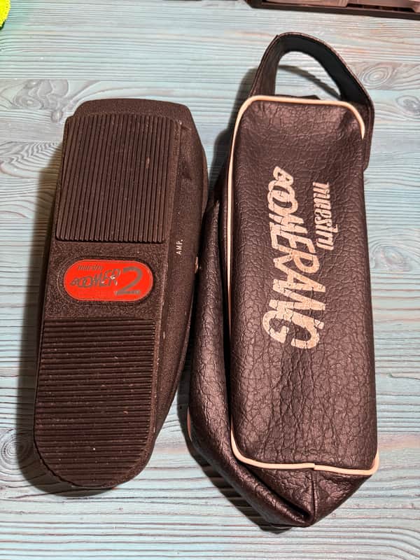 Maestro Boomerang Wah and Volume pedal. Gagan Pot. Rare White | Reverb