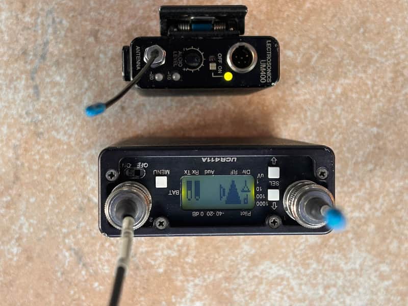 Lectrosonics UCR411A and Transmitter um400 Block 26 | Reverb