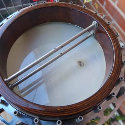 Lida 236 5 String Banjo Early 70s - Flame Maple Burst | Reverb