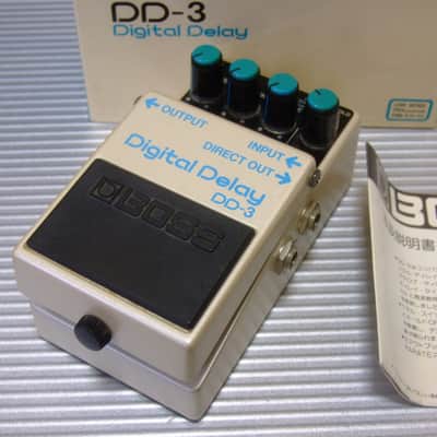 1986 The First Year Long Chip Boss DD-3 Digital Delay w/ Box | Reverb