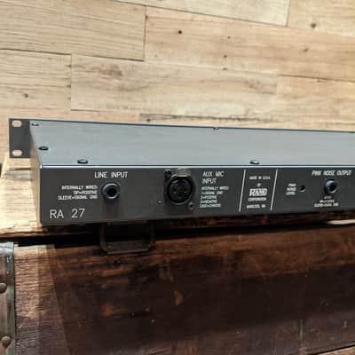 Rane RA 27 - Realtime Analyzer | Reverb