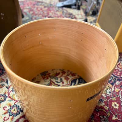 1970s Tama Superstar 14x16 Super Maple Concert Tom Shell | Reverb