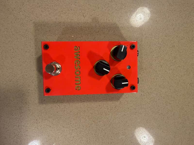 A3 Stompbox AWESOME Overdrive 2020 - Fiesta Red | Reverb