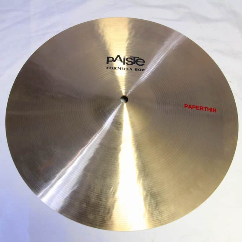PAISTE / FORMULA602 Classic 16" PAPERTHIN CRASH 856g [-] | Reverb