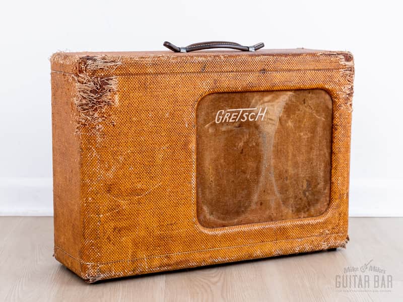 1956 Gretsch Electromatic Twin Model 6161 Vintage Tweed Amp | Reverb