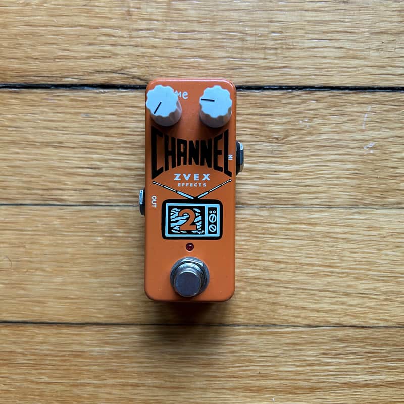 Zvex Channel 2 Boost Overdrive Guitar Effects Pedal | Reverb