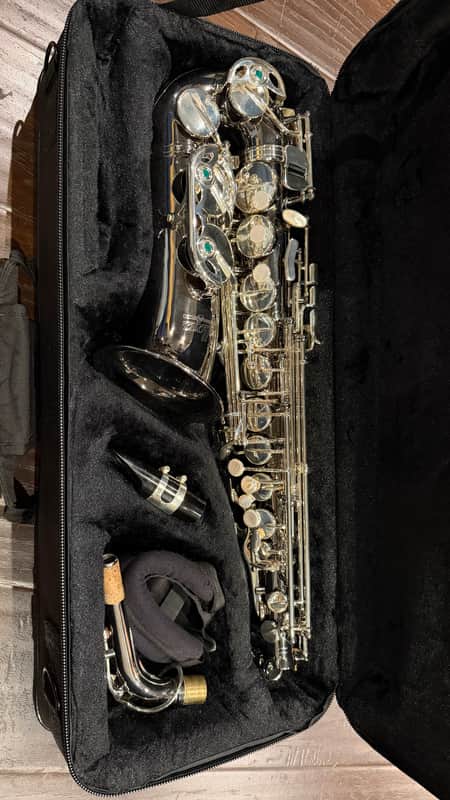 Allora Vienna Series Alto Saxophone (AAS-505) Black Nickel | Reverb