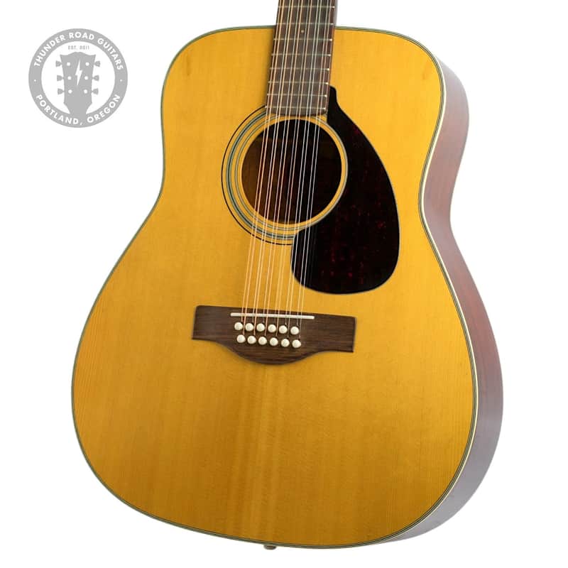 Used Yamaha FG-230 Red Label 12-String Natural #10902098 | Reverb