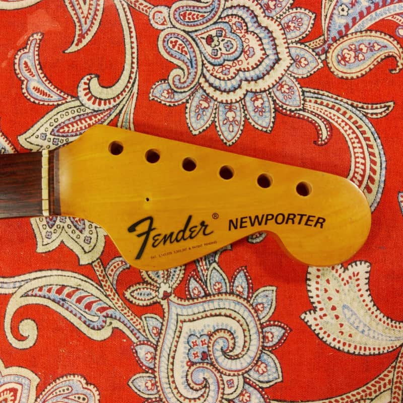 VINTAGE 1968 FENDER NEWPORTER GUITAR NECK - ROSEWOOD BOARD | Reverb