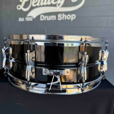 ~RARE!~ Yamaha Black Nickel over Steel 5.5x14 Snare Drum (Rm | Reverb