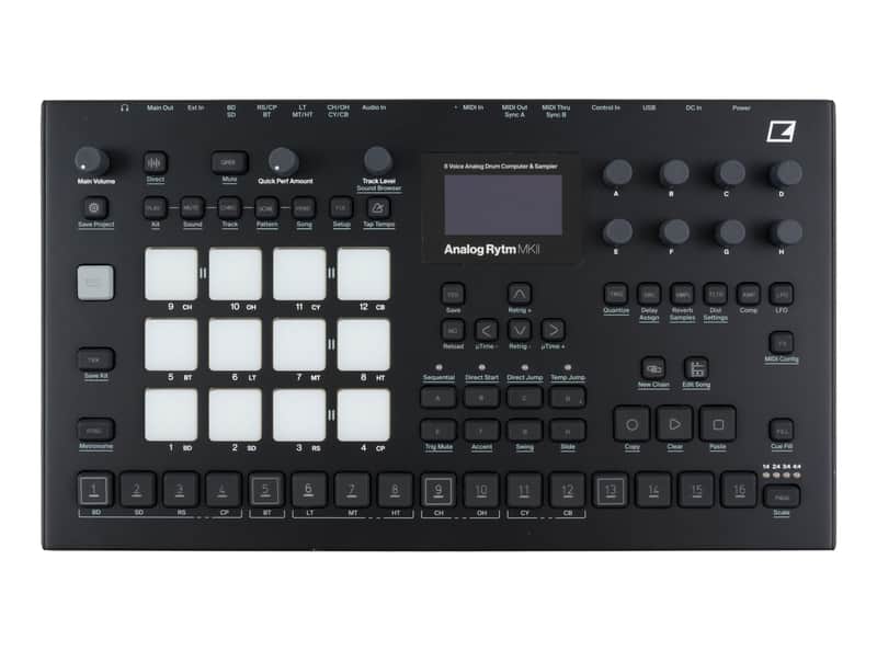 Elektron Analog Rytm MKII 8 Voice Drum Computer + Sampler | Reverb