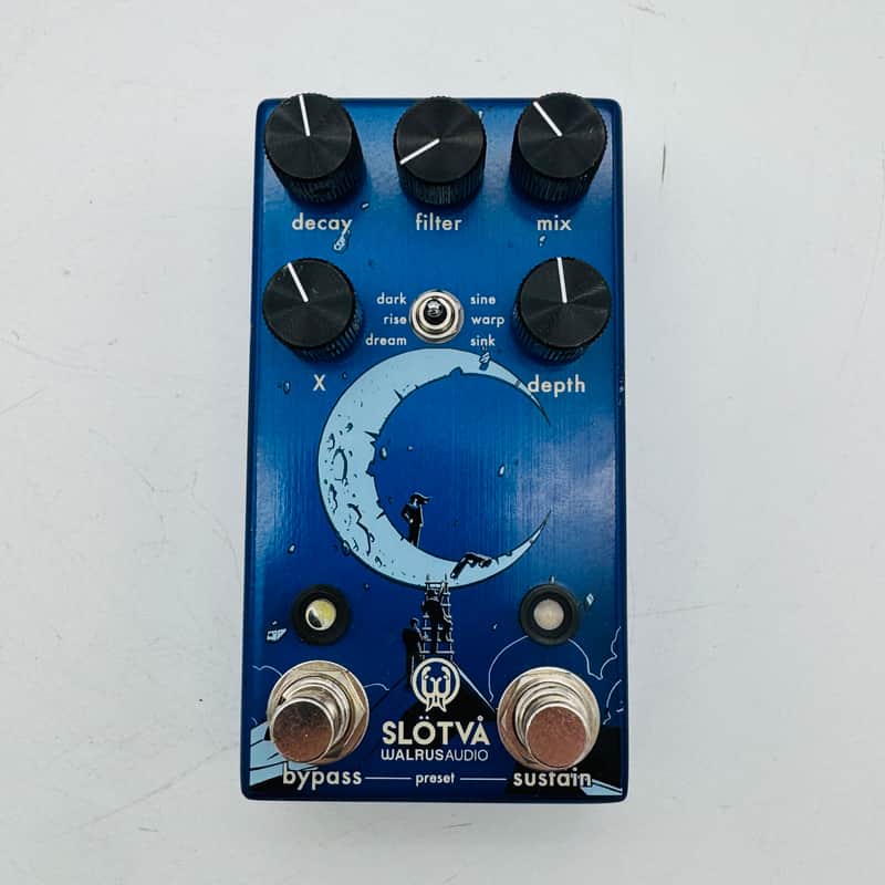 Walrus Audio Slötvå Multi-Texture Reverb 2022 - 2023 - Blue | Reverb