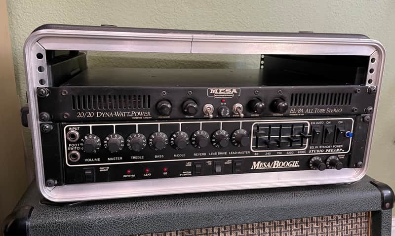 Mesa Boogie Studio Preamp & 20:20 Power Amp mid 90's | Reverb